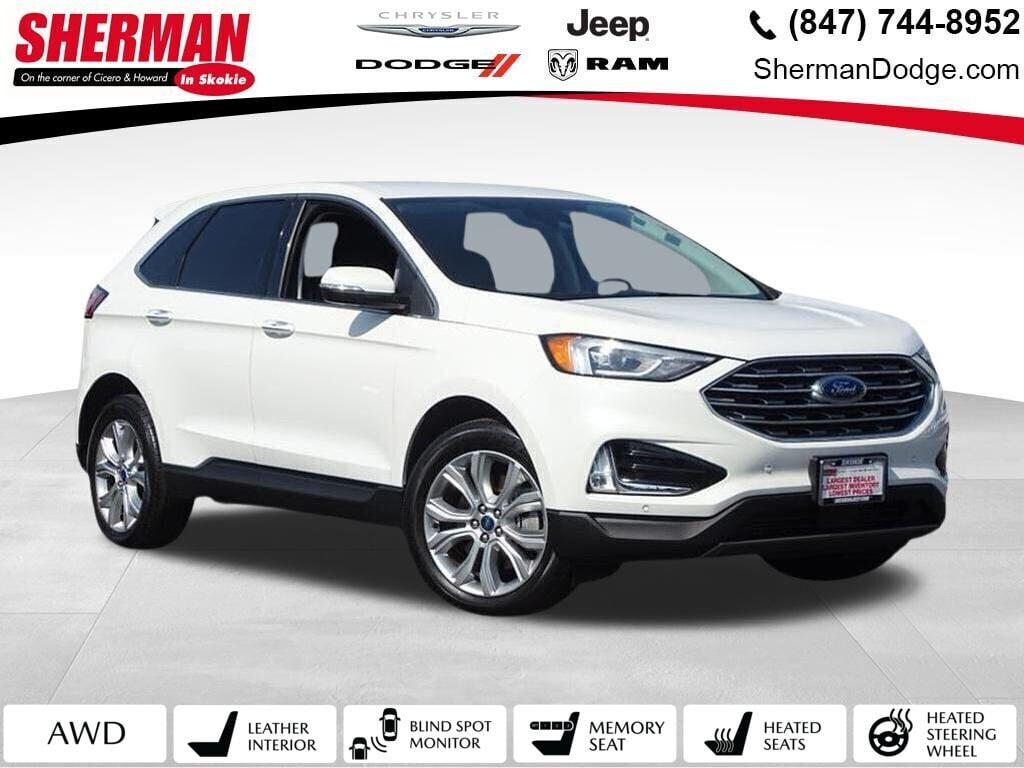Used 2021 Ford Edge Titanium For Sale (Sold) | Sherman Dodge Chrysler ...