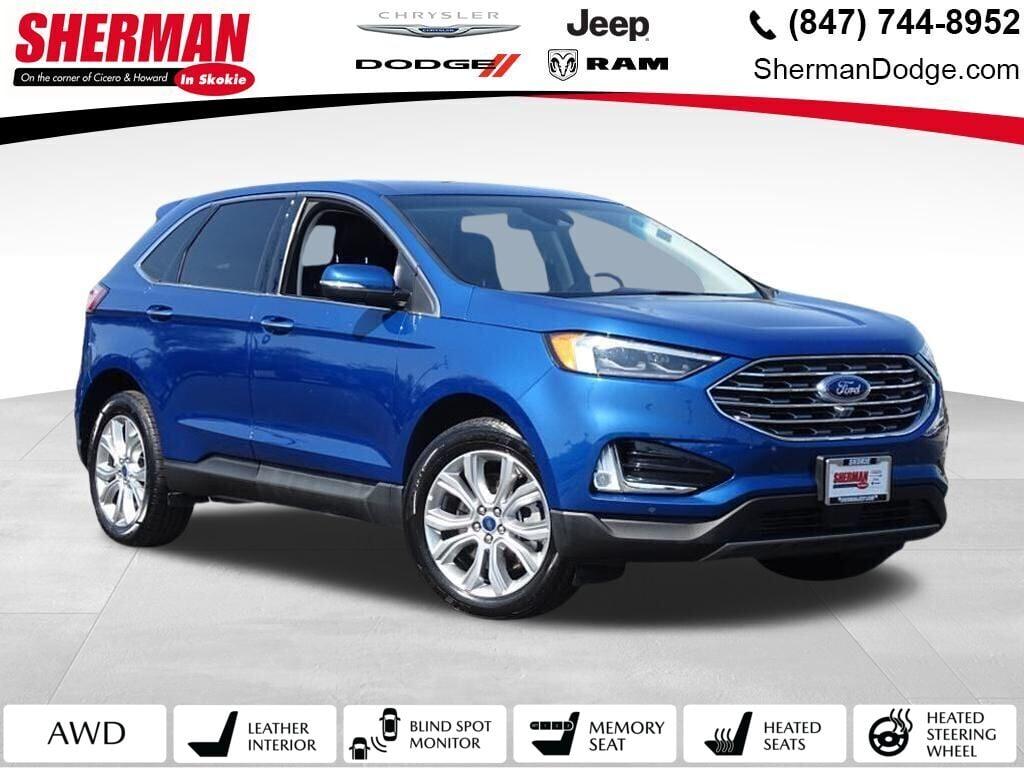 Used 2022 Ford Edge Titanium For Sale (Sold) | Sherman Dodge Chrysler ...
